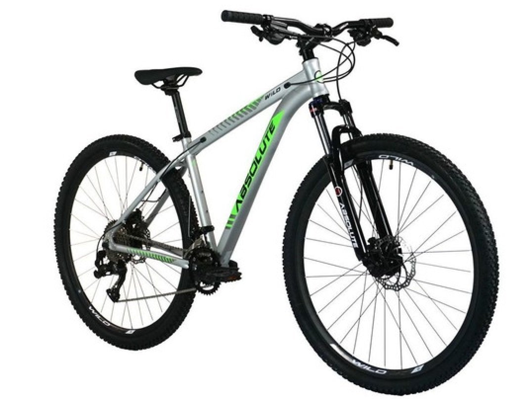 Bicicleta Aro 29 Absolute Wild 2x9 Freios Hidráulicos Trava Cabeamento ...
