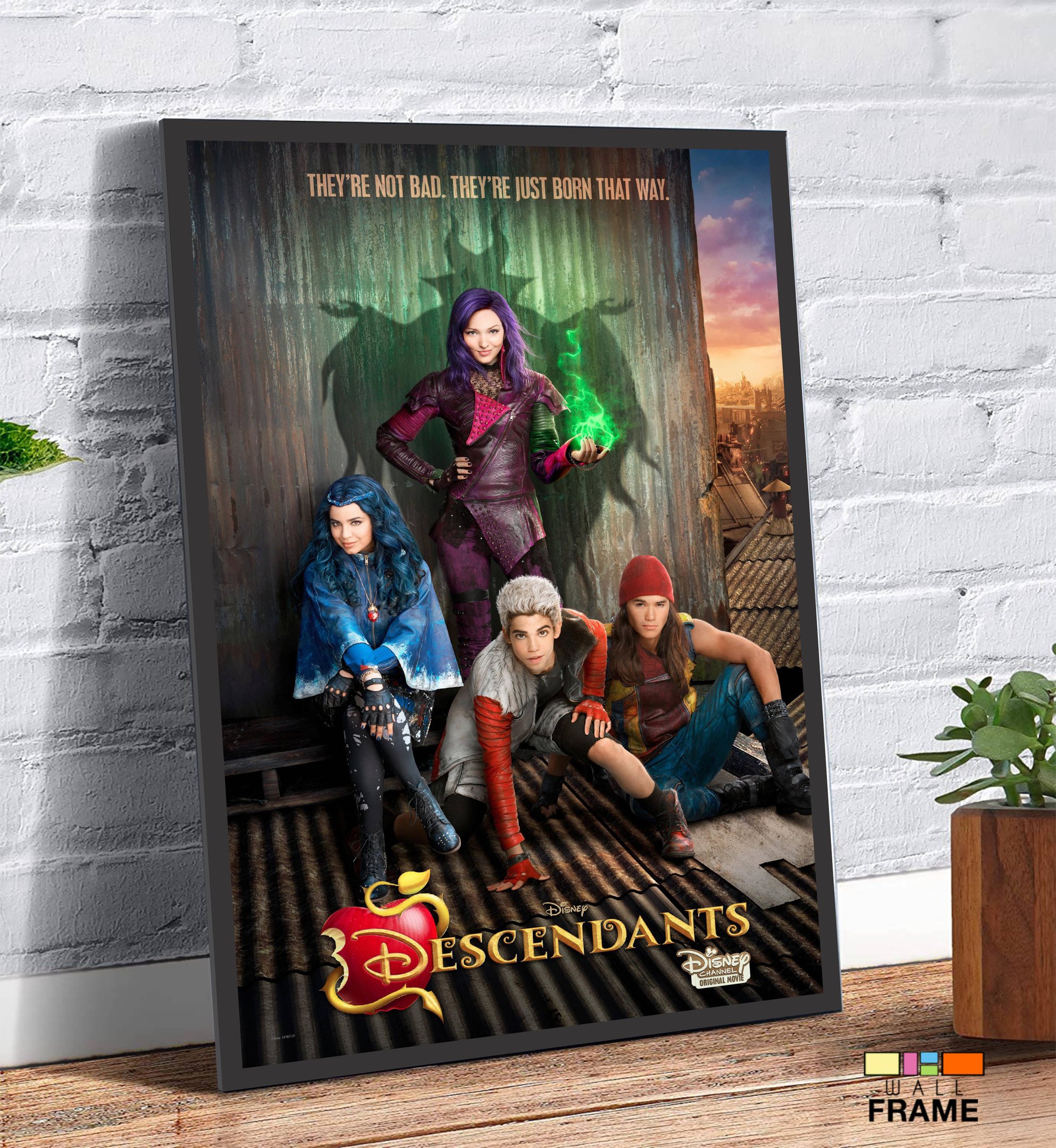 Quadro Pôster Série Descendants 1 60x90 | MadeiraMadeira