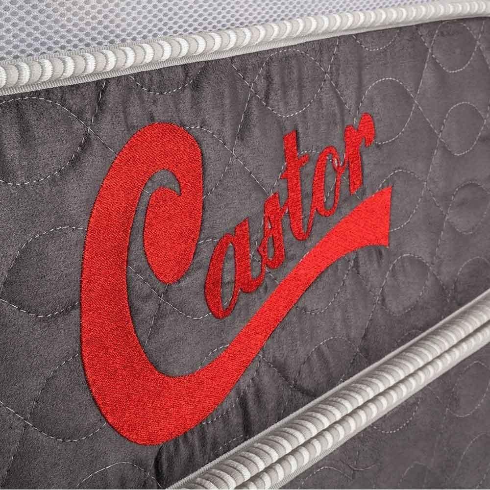 Colchão Casal Colchões Castor Box Gold Star Light Stress Pocket New One ...