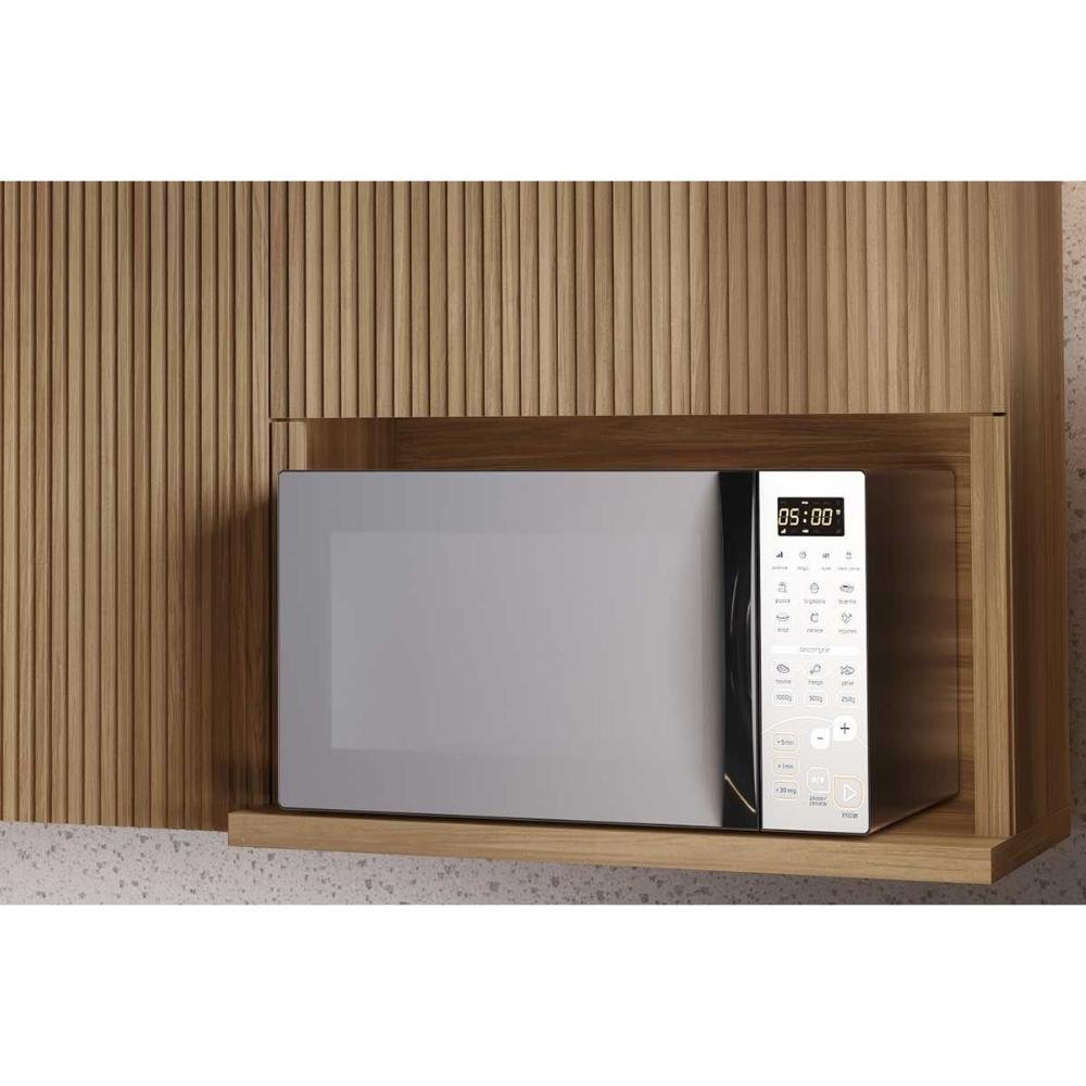 Armário de Cozinha Modulado Completa Rainha 4 Peças Branca/Nature ...