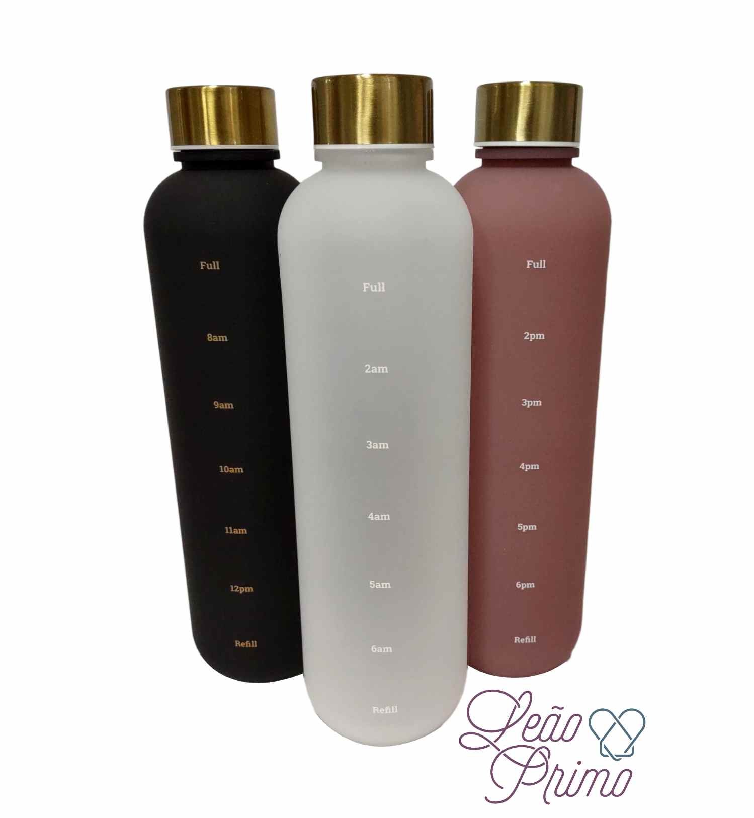 Garrafa Squeeze Plástica 1000ml LEAO PRIMO | MadeiraMadeira