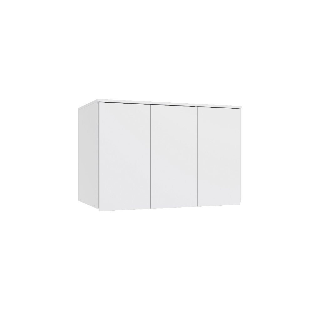 Aéreo Maleiro Baixo de 3 Portas 105cm Linha Modulado Adapt N541 ...