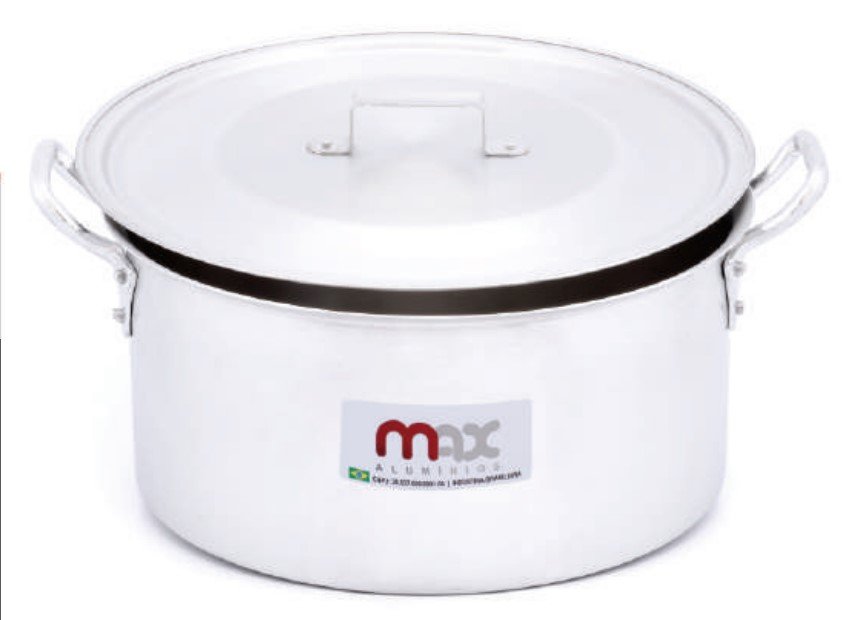 Cacarola Hotel Nr 26 6,0l Max Aluminio 901026 | MadeiraMadeira