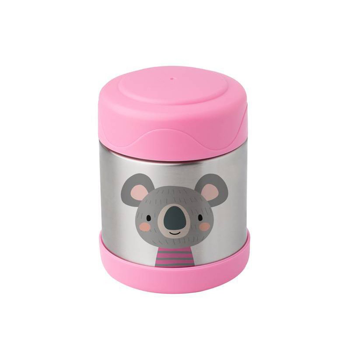 Pote Térmico Bebê Infantil Alimentação Inox +6 Meses 330mL Aço ...