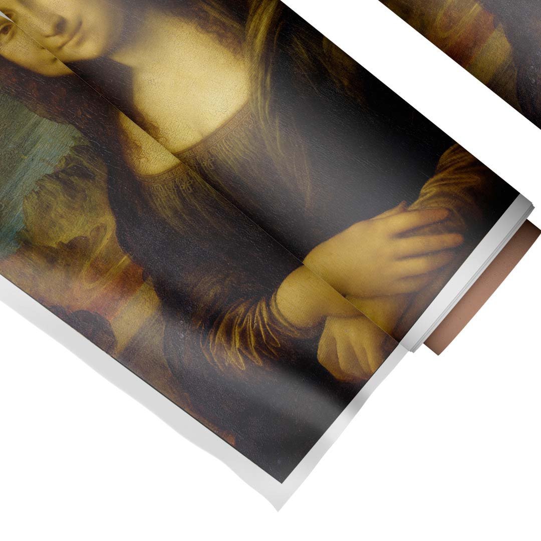 Quadro Decorativo Leonardo Da Vinci Mona Lisa:Grande 77x64cm/Somente ...