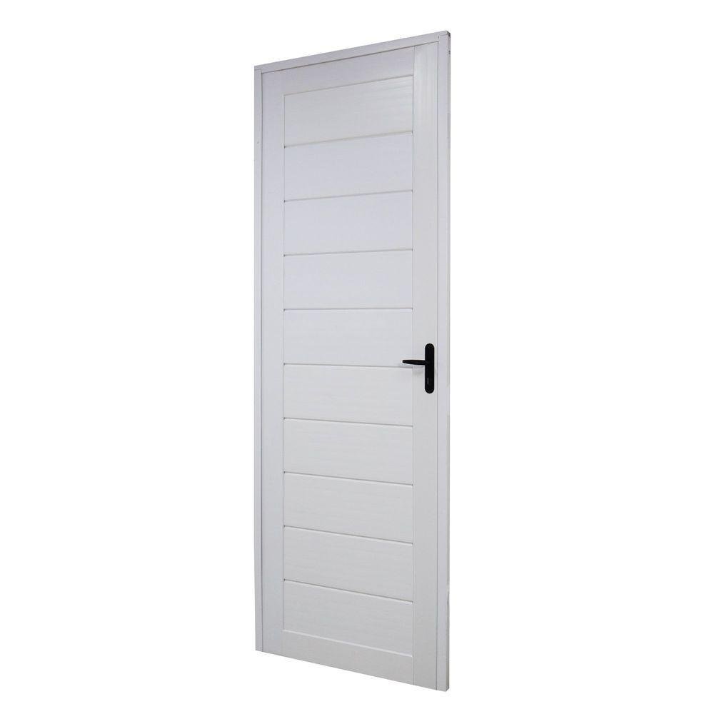 Porta de Pvc Branco - 210x80 | MadeiraMadeira