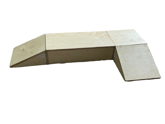 PLATAFORMA DE RAMPAS ALTA TARIMA - 4ITENS EcoTimber | MadeiraMadeira