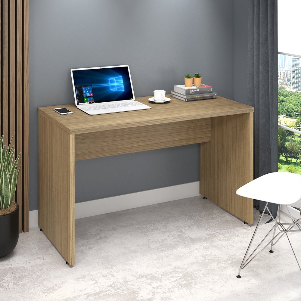 Mesa de Escritório Retangular 1200 WebOffice Fresno | MadeiraMadeira
