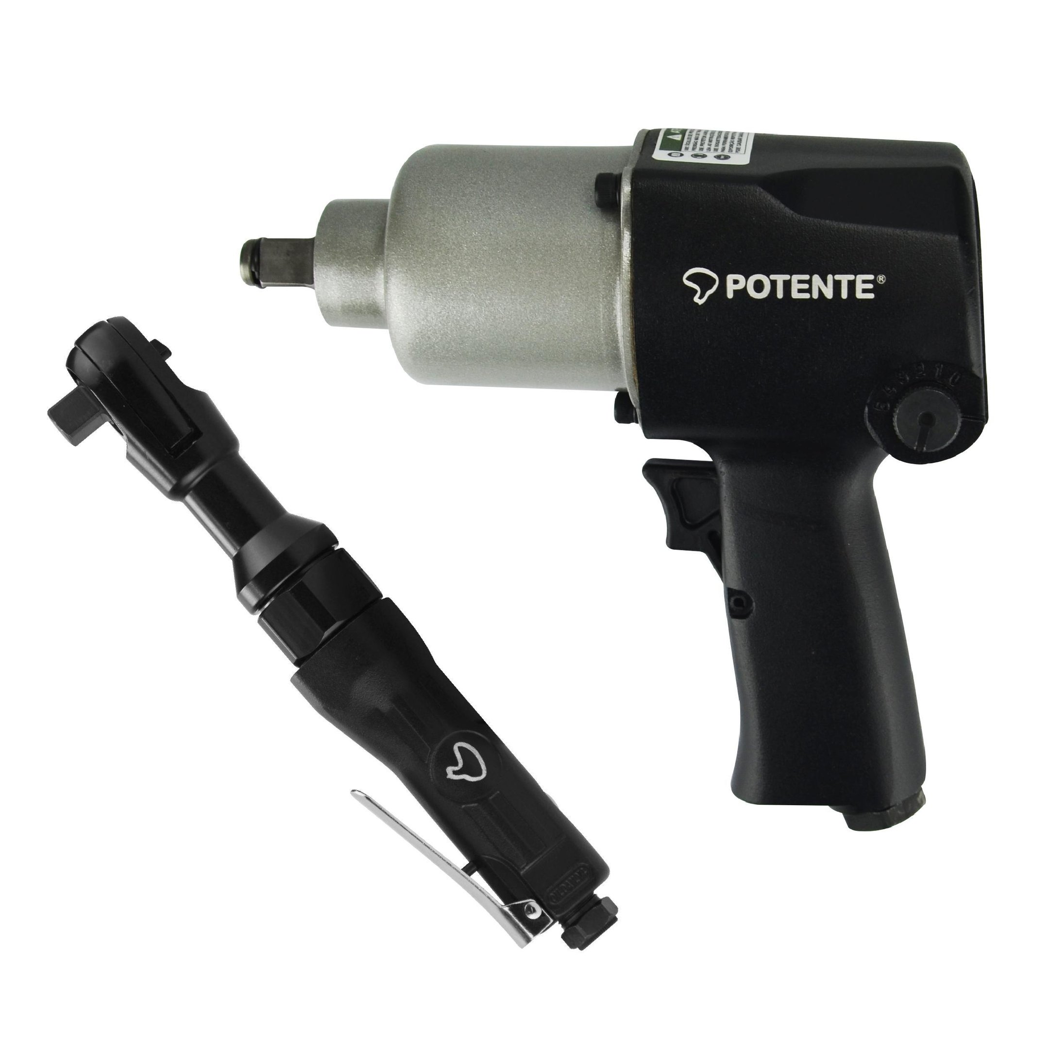 Kit Chave de Impacto 79kg + Catraca Pneumática 1/2'' Potente ...