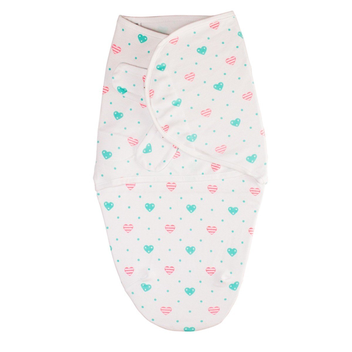 Charutinho Cueiro Swaddle Wraps Coração De 0 a 3 Meses Ajustavel Comtac ...