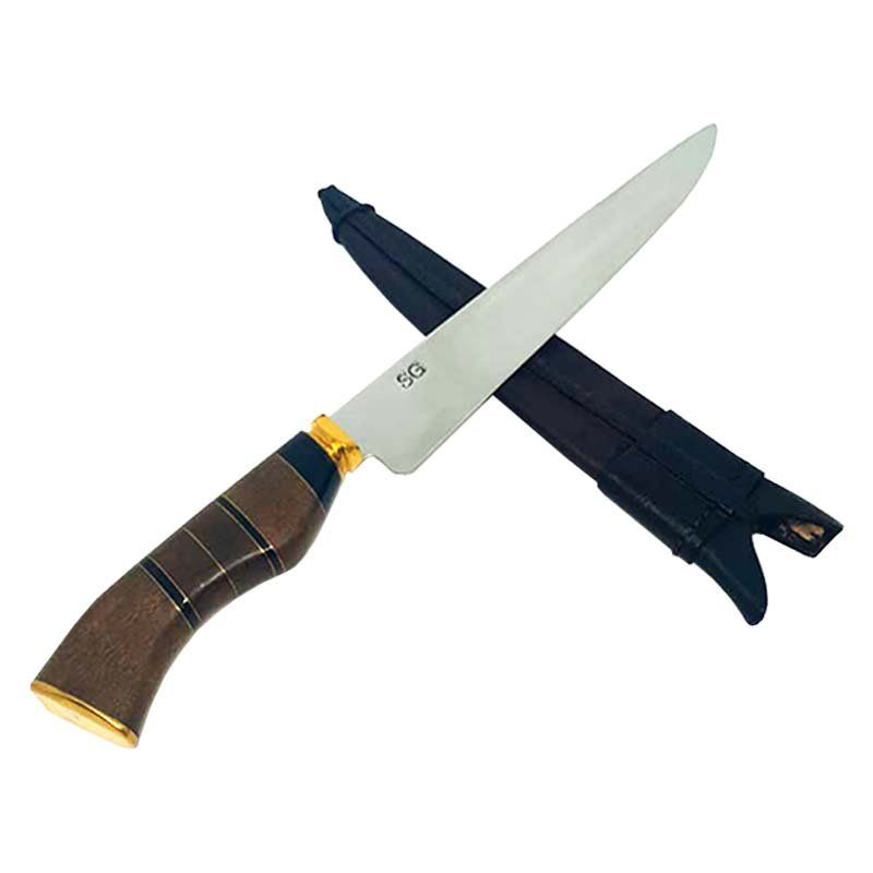 Faca Tradicional Inox 3mm 10" - SG Facas | MadeiraMadeira