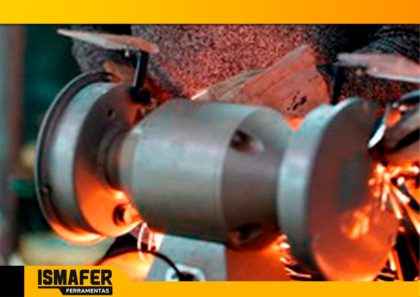 Rebolo Reto 152x20mm Mm Grão 24 Afiação Pedra Esmeril | MadeiraMadeira