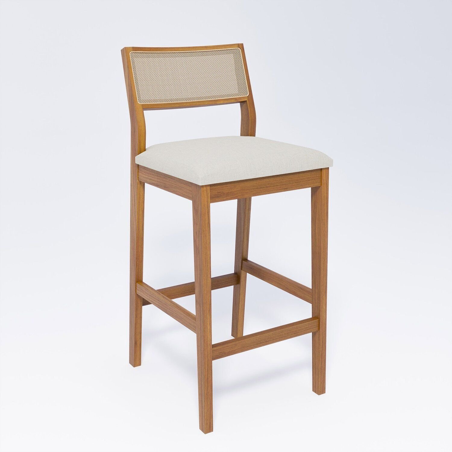 Banqueta para Sala de Jantar em Madeira Maciça Oiti | MadeiraMadeira