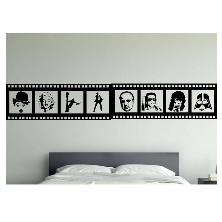 Adesivo Parede Fita de Cinema Celebridades | MadeiraMadeira