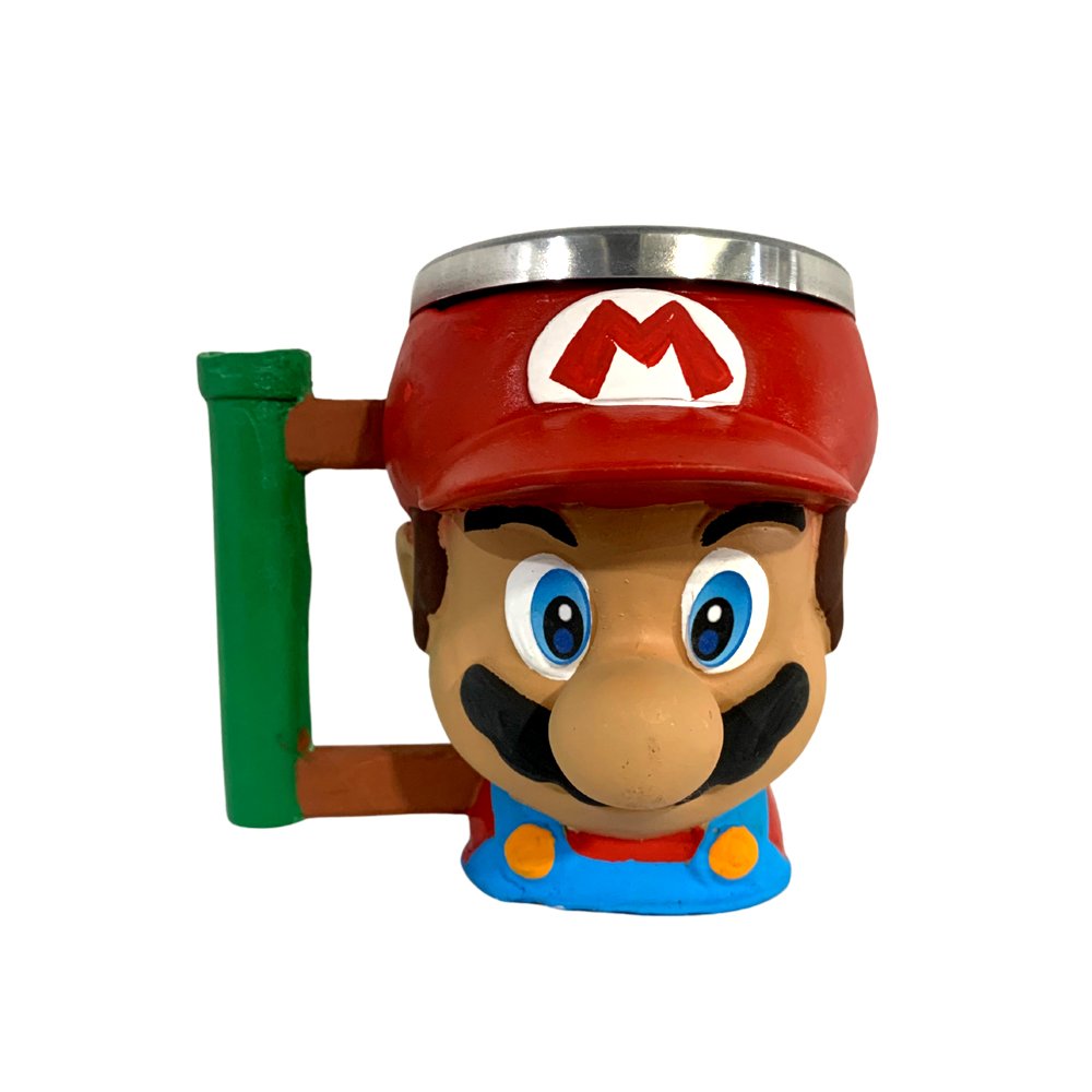 CANECA 3D RESINA - MARIO | MadeiraMadeira