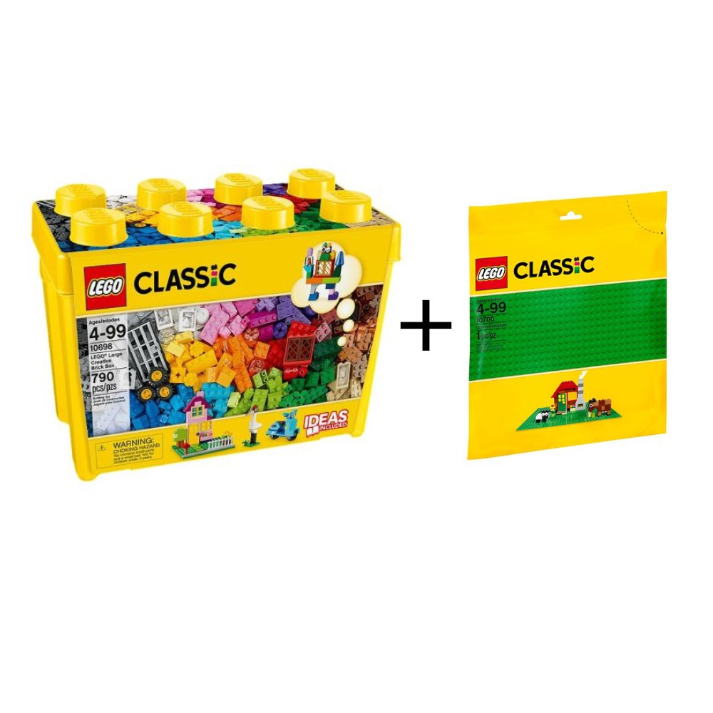 Lego Classic - Combo Super - Set 10698 + Base 10700 | MadeiraMadeira
