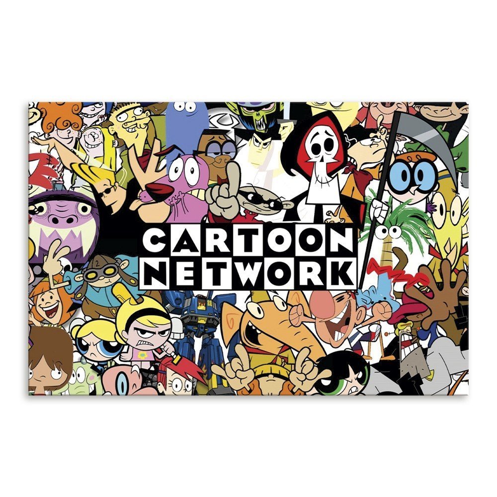 Placa Decorativa em MDF Cartoon Network 20x30 | MadeiraMadeira