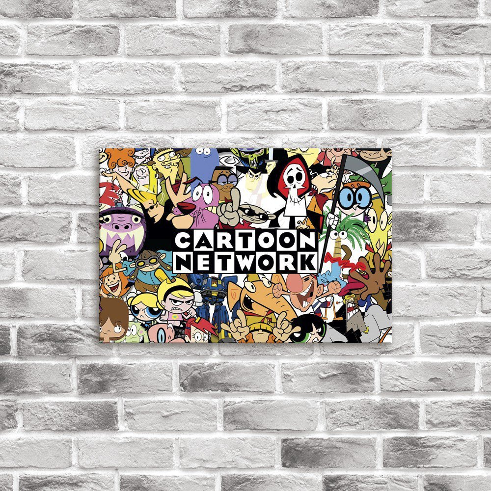 Placa Decorativa em MDF Cartoon Network 20x30 | MadeiraMadeira