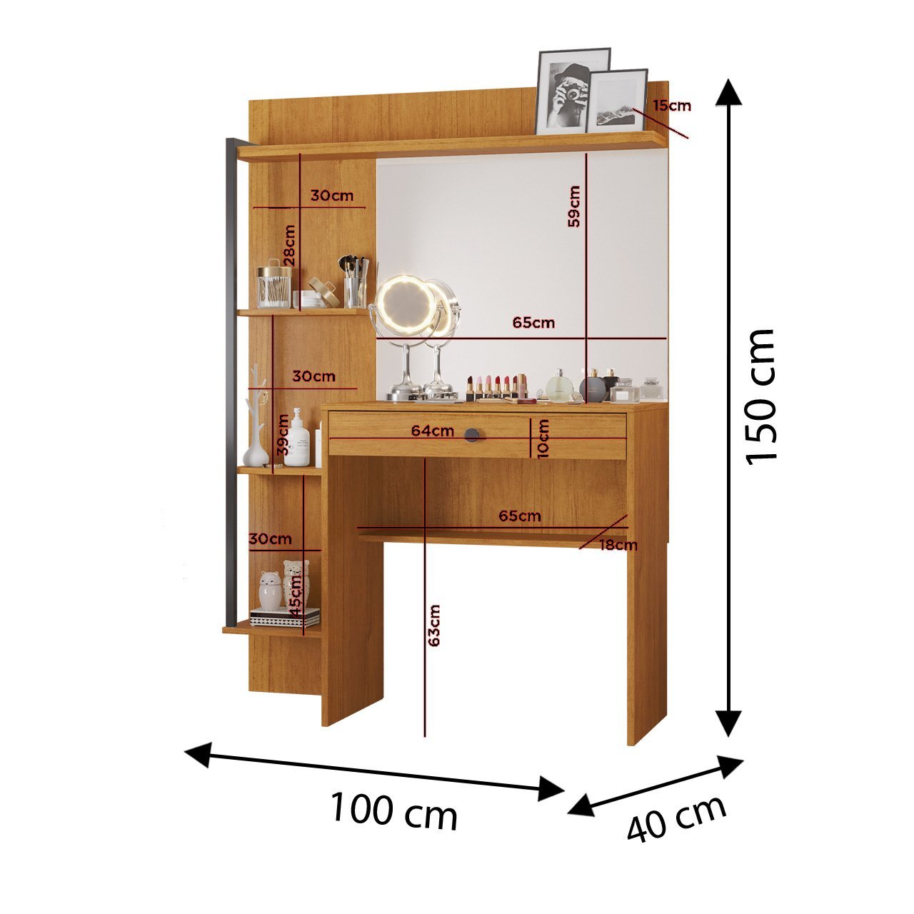 Camarim Encanto JCM Movelaria CINAMOMO FOSCO JCM | MadeiraMadeira