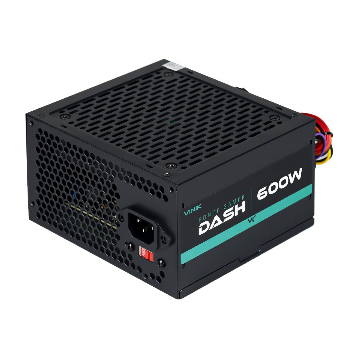 Fonte Gamer Dash 600w Preto - Vfg600wp | MadeiraMadeira