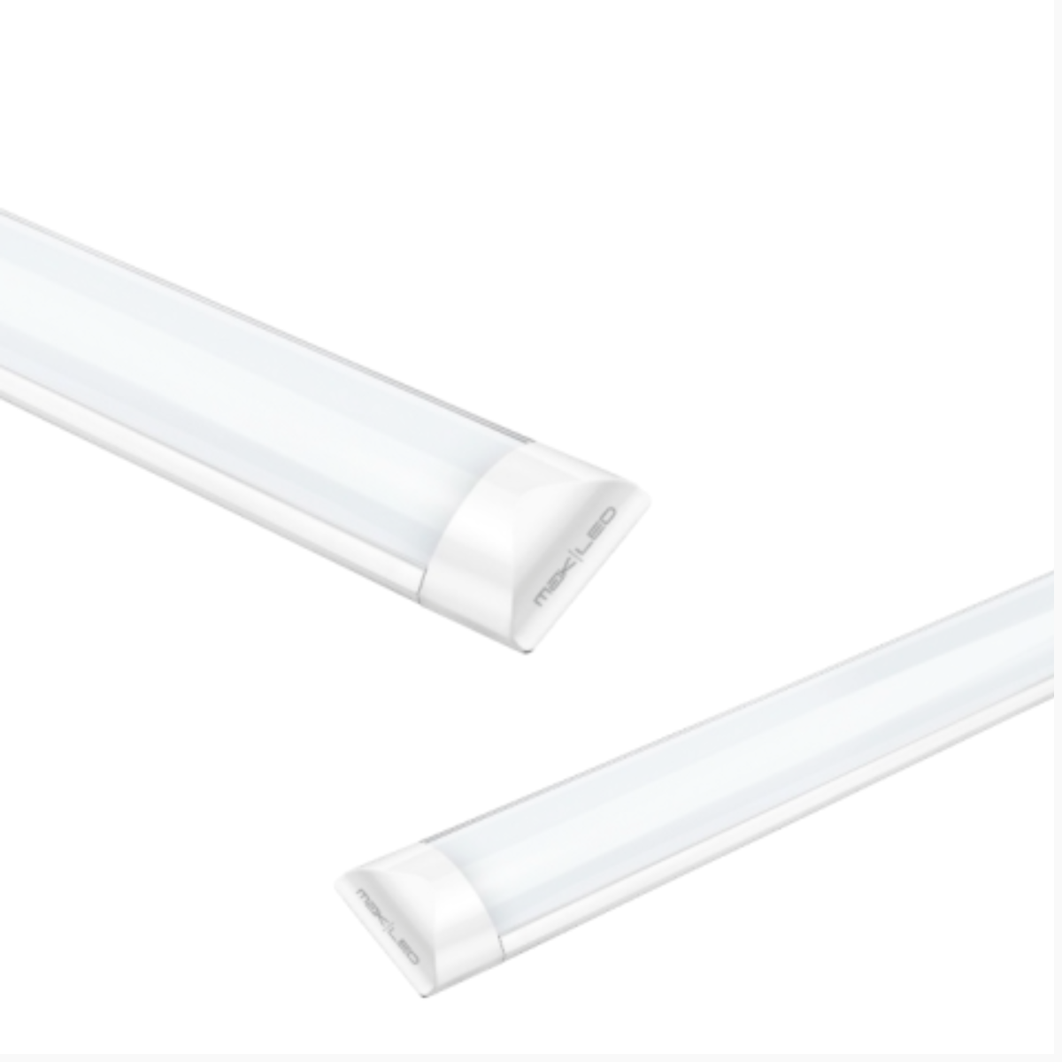 Kit 4 Calhas Led 120cm 36w 6500k Sobrepor Luz Branca - Áreas Internas ...