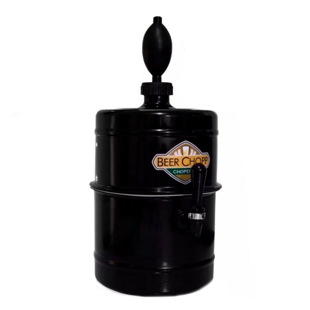 Chopeira Portátil a Gelo Beer Chopp 5,1 Litros - Preta | MadeiraMadeira