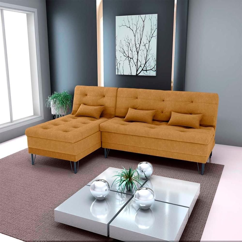 Sofá Cama 3 Lugares com Chass Casal Luxo Premium Nice Matrix ...