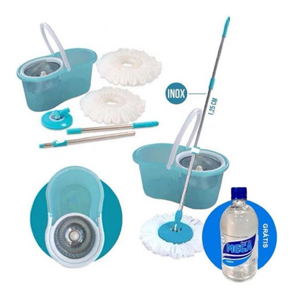 Mop Urban Inox Perfect 380943 + ALCOOL GEL - 2005-0 (BRINDE) | MadeiraMadeira