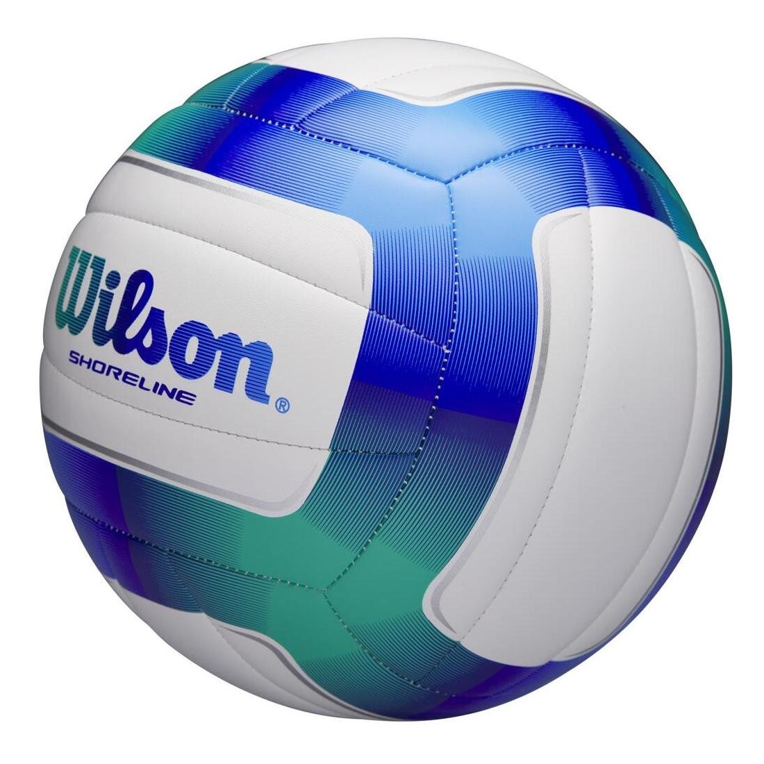 Bola de Vôlei de Praia Shoreline Volleyball Wilson Azul/Verde ...