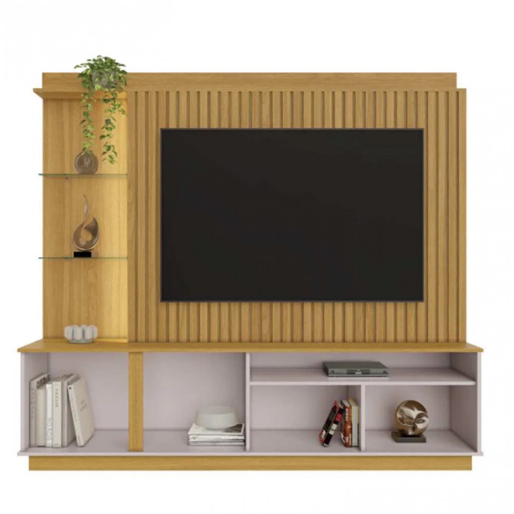 Home para Tv 60 Polegadas Ripado C/led Amparo Jcm Movelaria ...