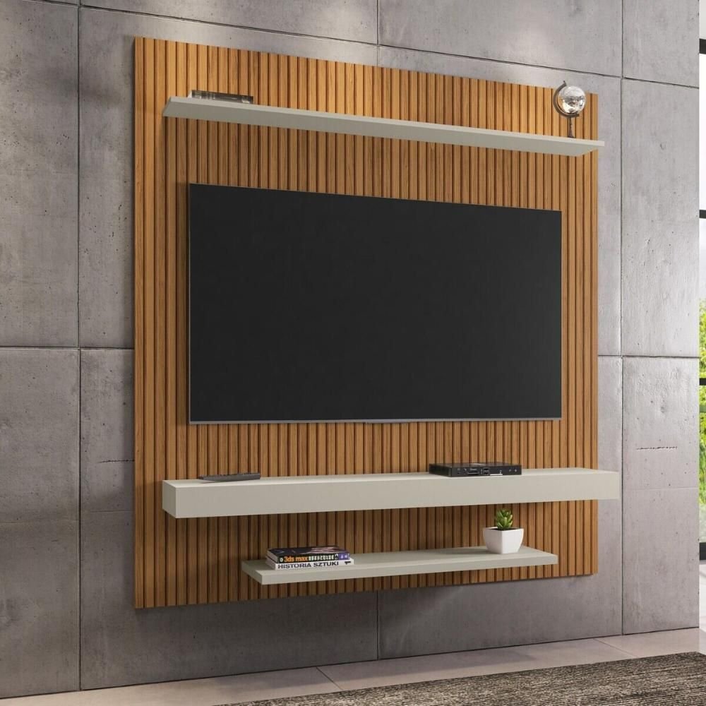Painel para Tv até 60 Polegadas com Prateleiras Multimóveis Cr45286 ...