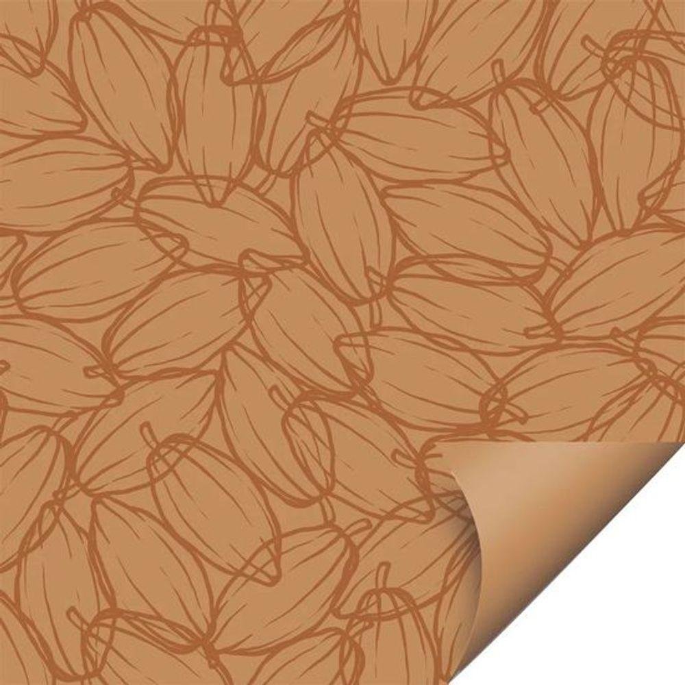 Folha Páscoa Double Face Chocolux Marrom 69x89 - 10 Unidade ...