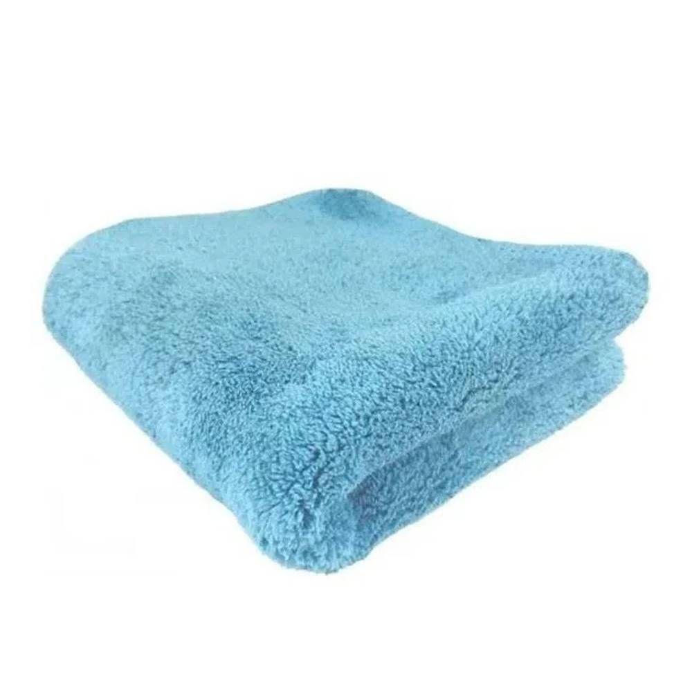 Kit com 3 Flanela Microfibra Azul 40x60cm Premium - 3m | MadeiraMadeira
