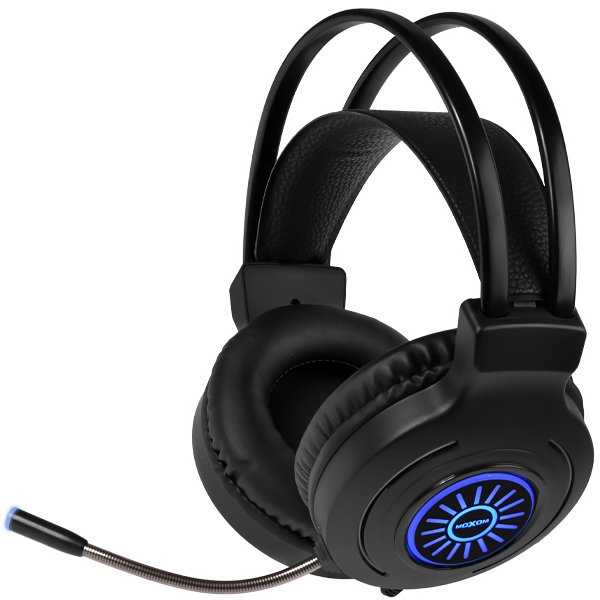 Headset Gaming Moxom MX-EP36 GM com USB/3.5 MM para PC - Preto ...