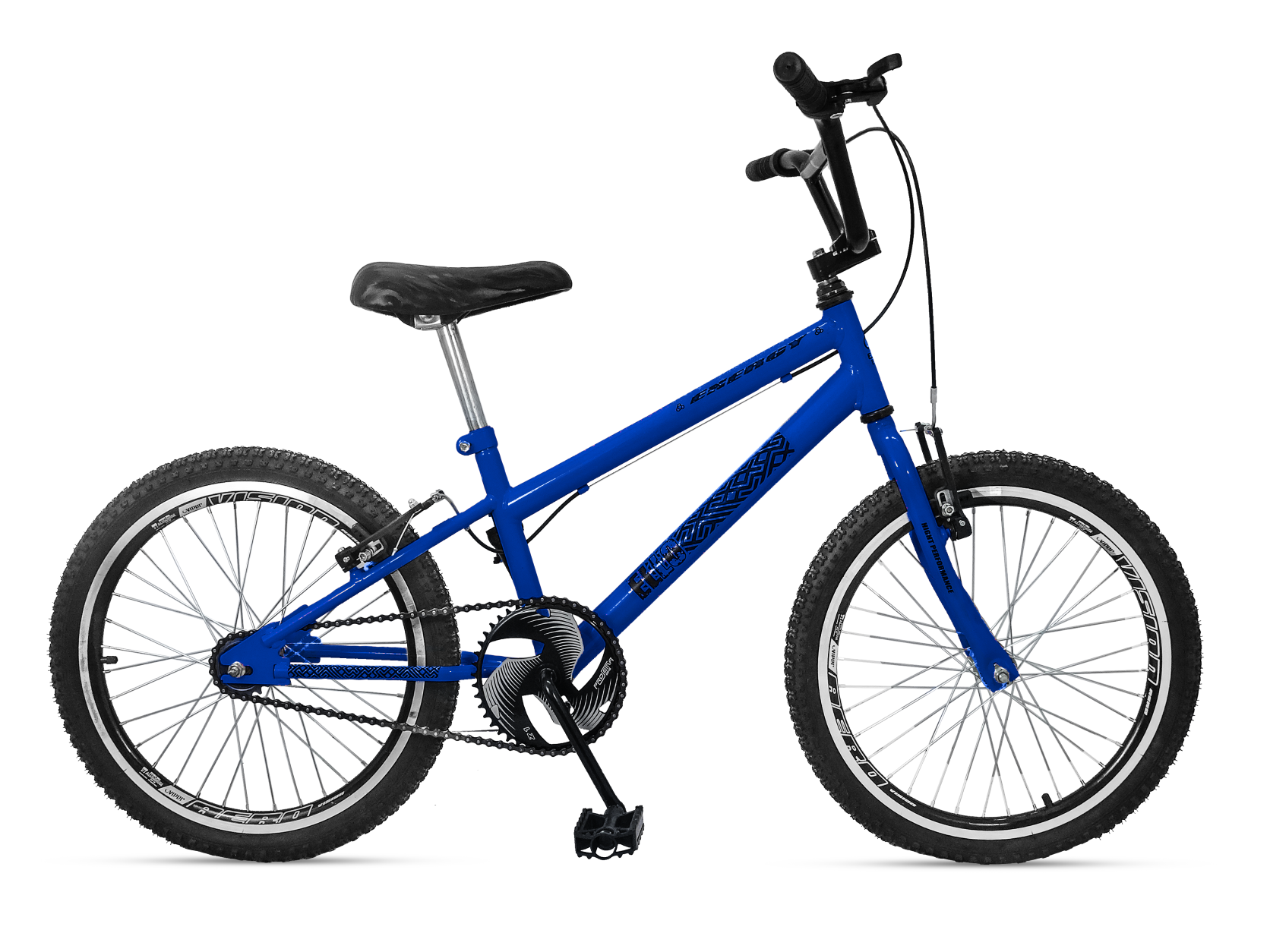 Bicicleta Aro 20 Tipo Cross Free Style Bmx Azul | MadeiraMadeira