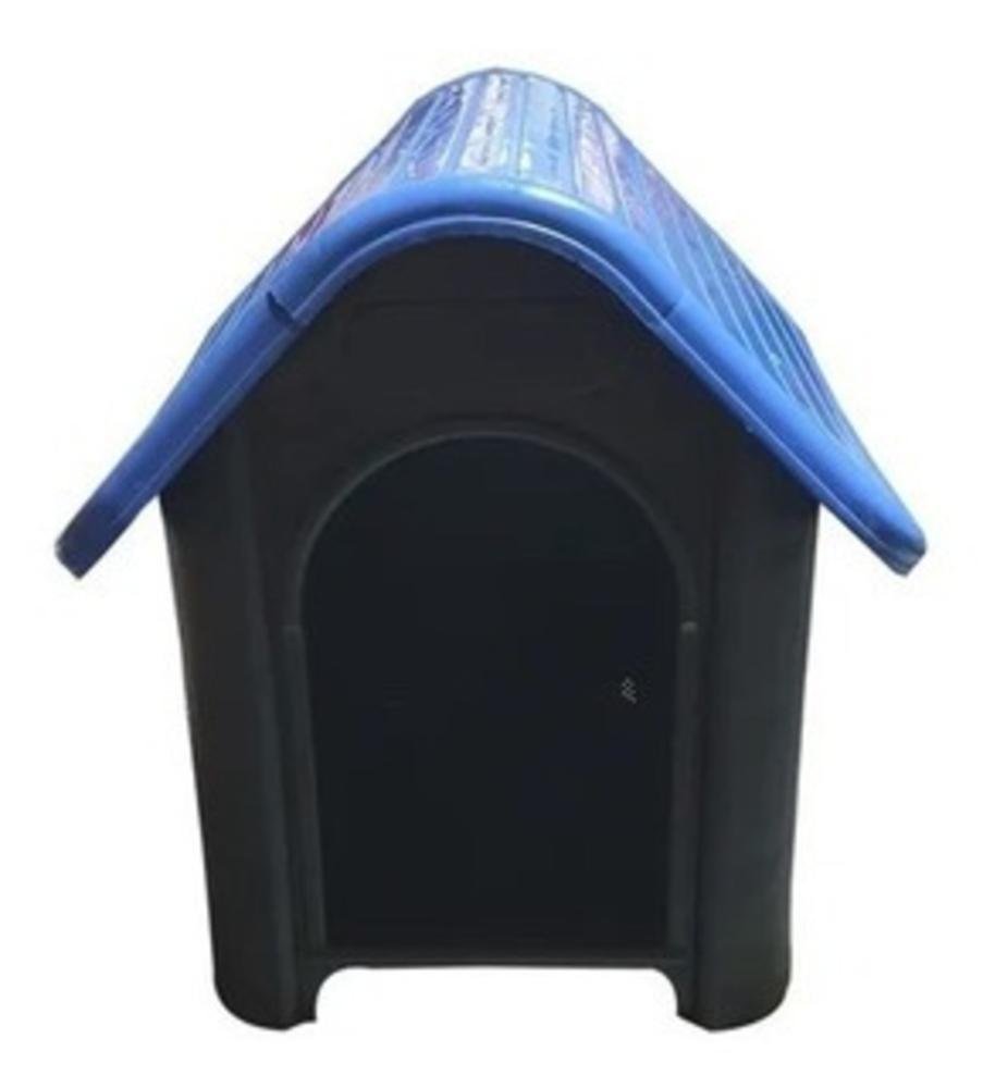 Casa Casinha Cachorro N.3 Media Ventilada Cor:Azul | MadeiraMadeira