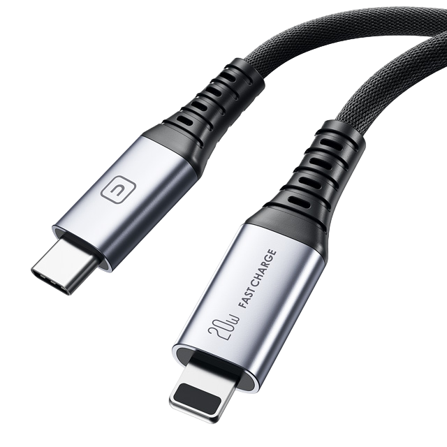 Cabo Usb-C Lightning Para iPhone iPad PD 20W 50cm - Preto Iniu D5-PD ...