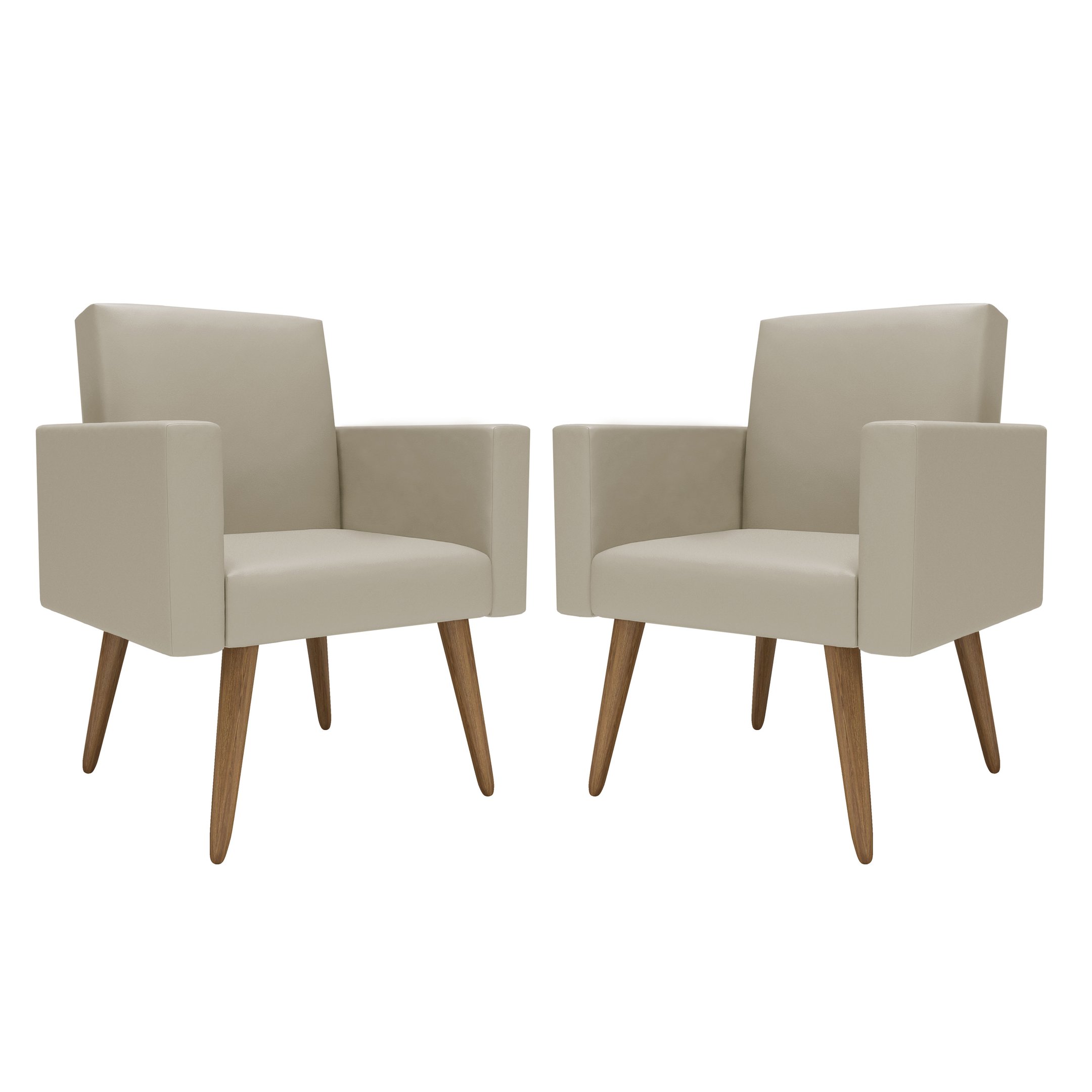 Poltronas de Luxo para Ambientes de Recepcão Consultório | MadeiraMadeira