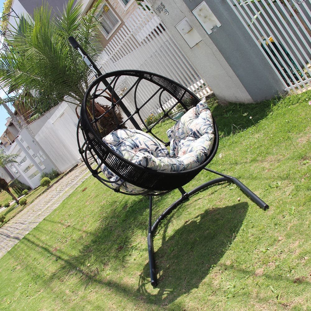 Balanço de Alumínio Revestido em Fibra Sintética - Tecido Vinales Verde ...