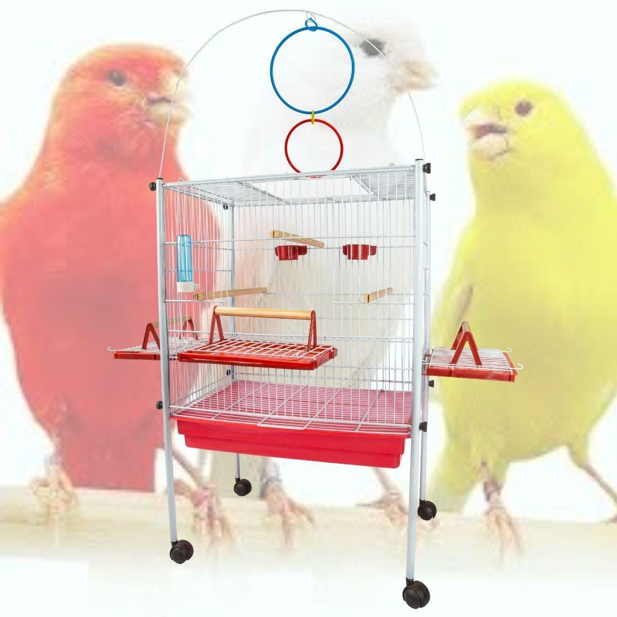 Gaiola Grande Viveiro Calopsitas Periquitos Criador Triplex ...