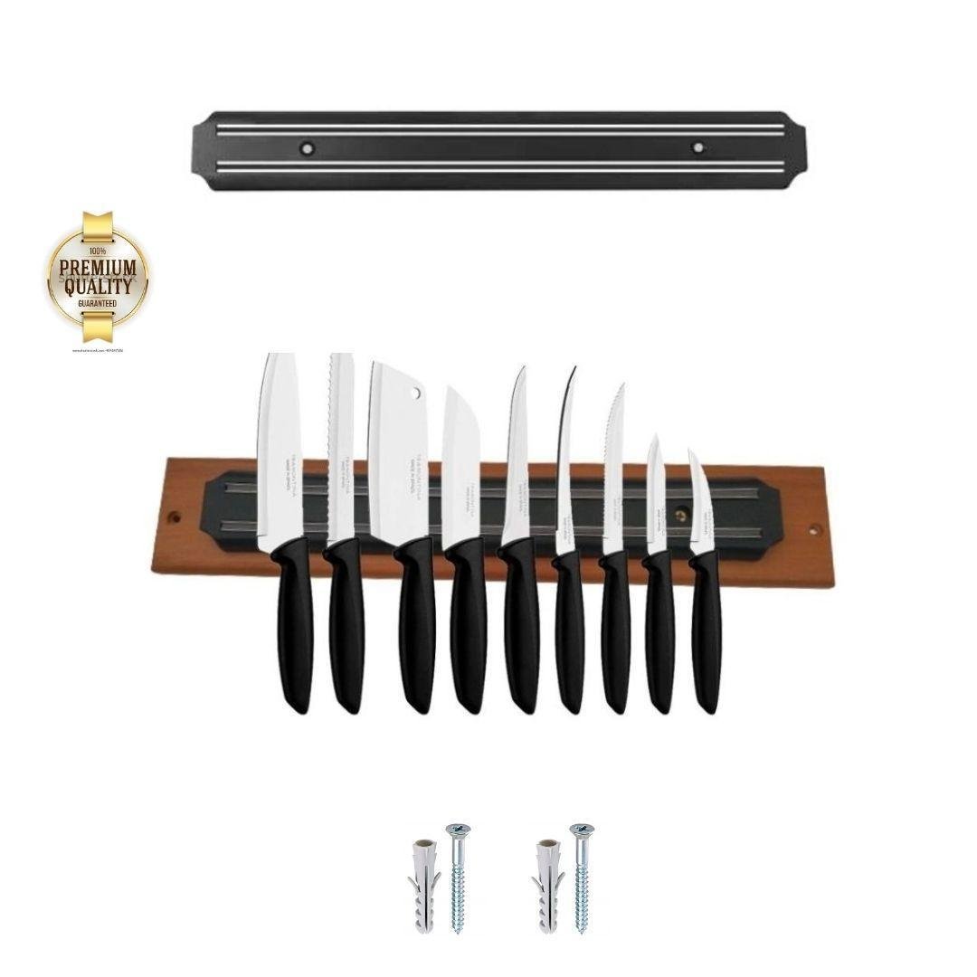 Barra Magnética Imã Suporte Faca Ferramenta Cozinha 50 Cm | MadeiraMadeira