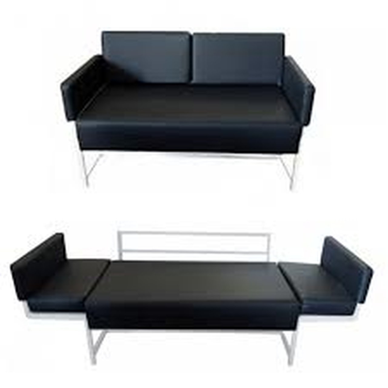 Sofá Cama Hospitalar 2 lugares | MadeiraMadeira