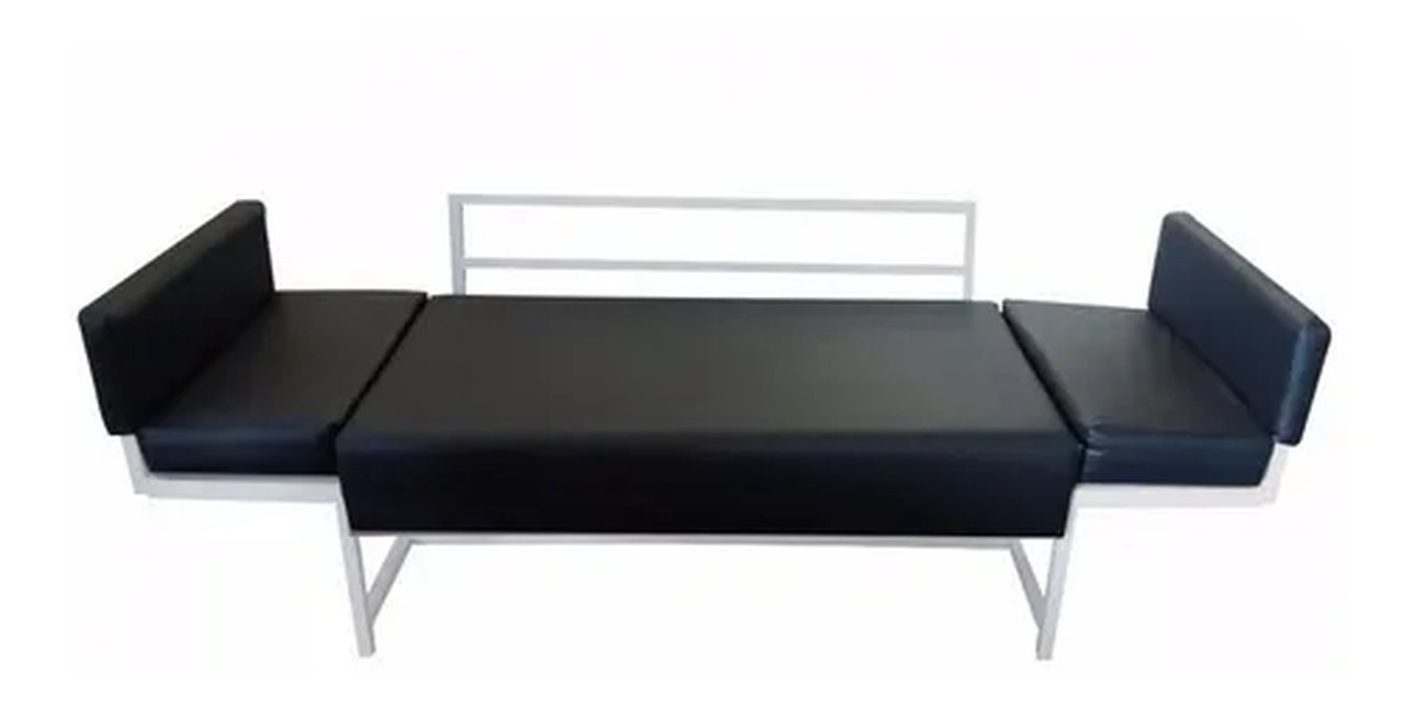 Sofá Cama Hospitalar 2 lugares | MadeiraMadeira