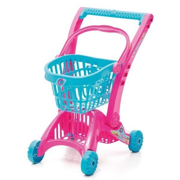 Carrinho Mercadinho Rosa Calesita 212 | MadeiraMadeira