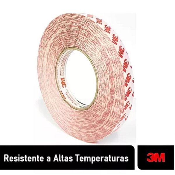 Fita Dupla Face 3m 19mm X 20m Resistente a Altas Temperaturas Gpt-020f | MadeiraMadeira