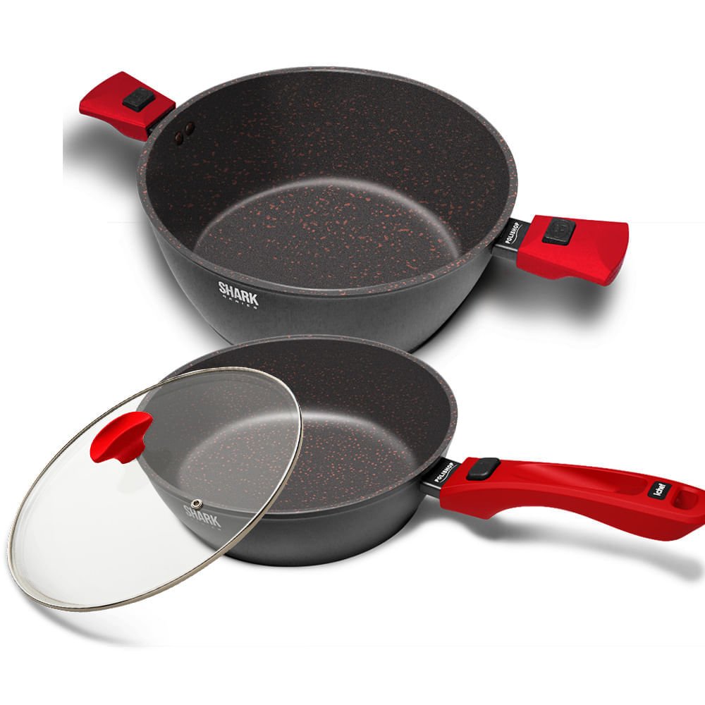 Panelas Ichef Polishop com Tampa - Family Size - Day By Day 28Cm ...