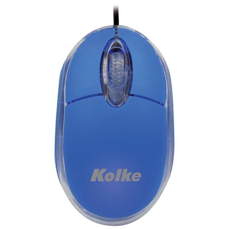 Mouse Kolke KM-117 1200 Dpi USB Azul | MadeiraMadeira