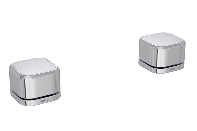 Acionamento de Misturador de Mesa Quadrado Deca You Cromado Deca ...