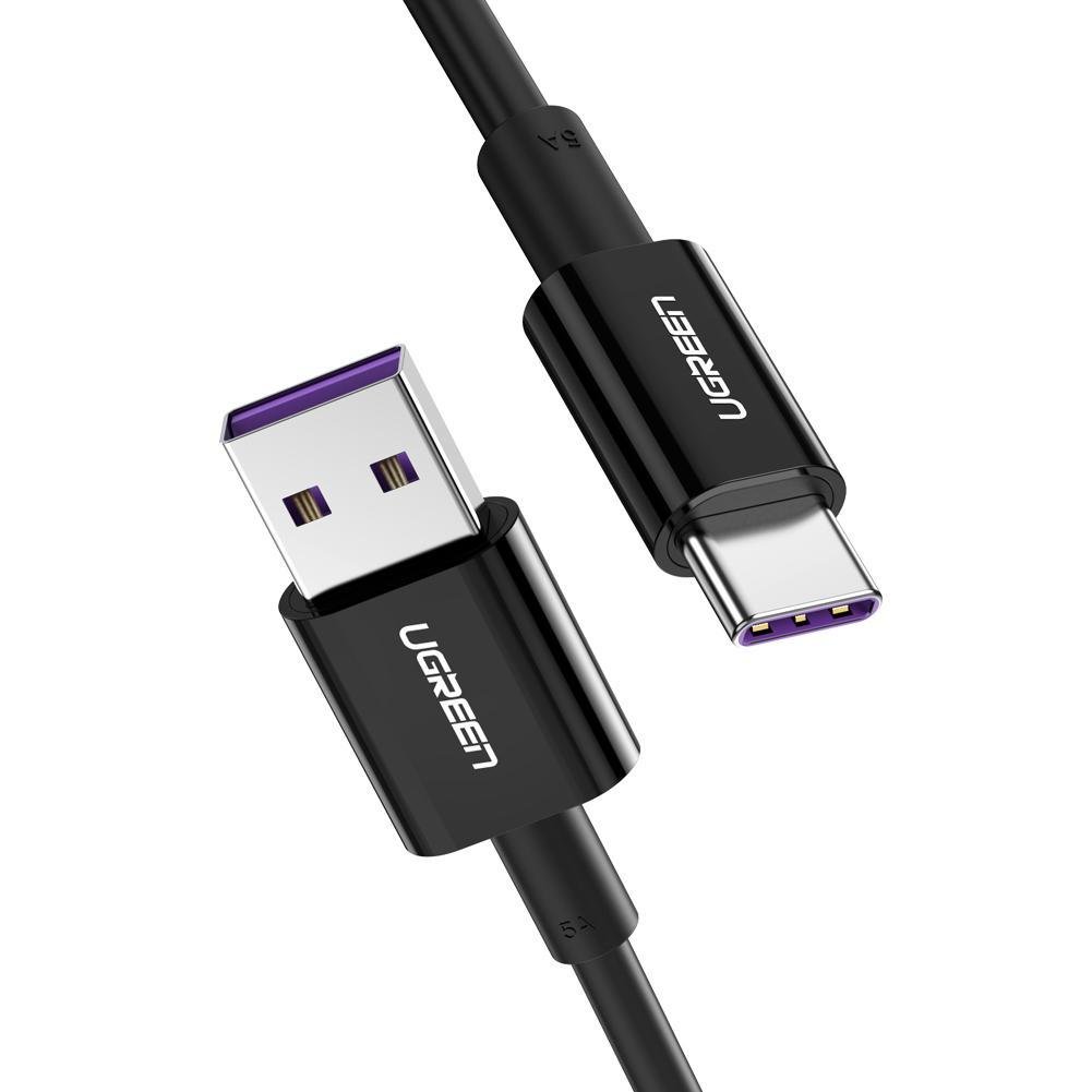 Cabo USB para USB-C 5A 40W Super Charger Ugreen - 2 metros | MadeiraMadeira