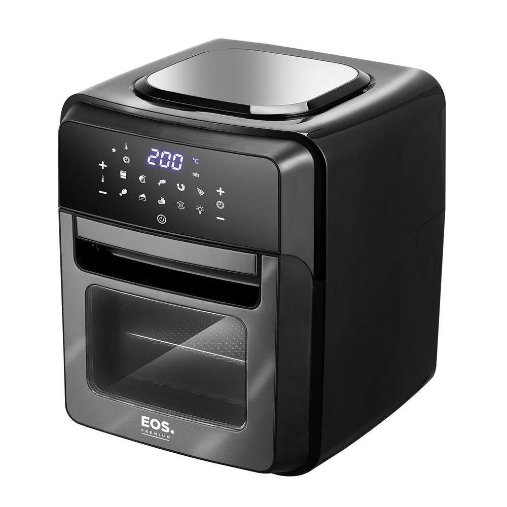 Conjunto Fritadeira Air Fryer Digital Eaf12t 127v Eos e Pegador de ...